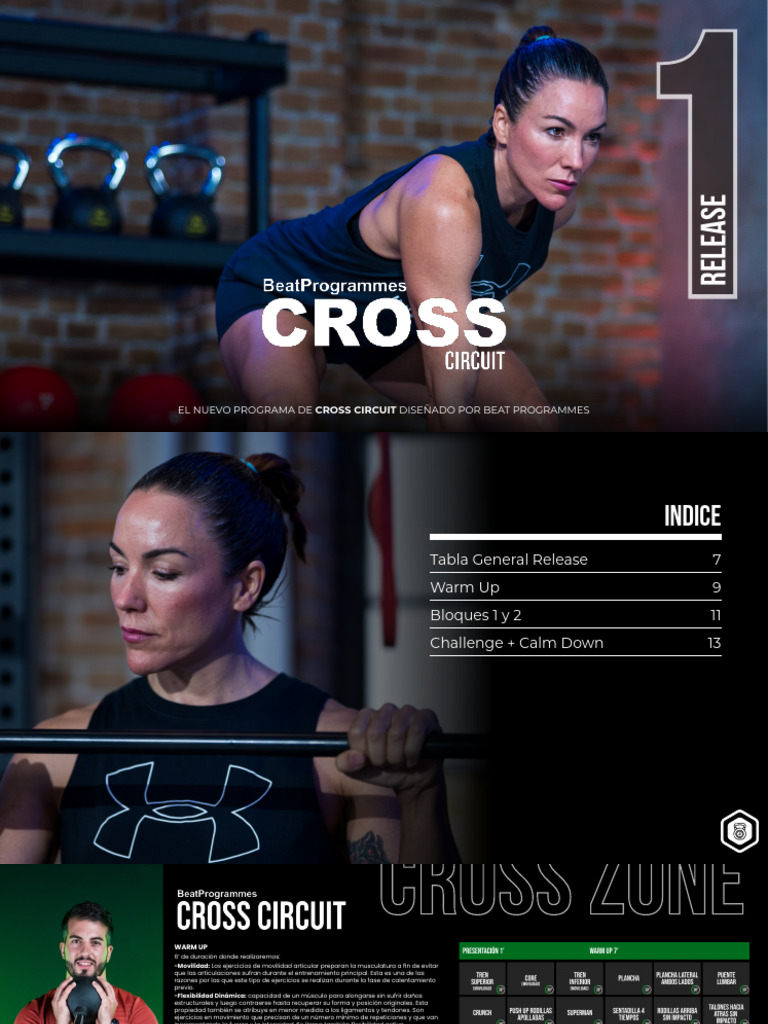 Programa Cross Circuit de Beat Programmes | PDF | Flexibilidad (anatomía) | Sistema ...