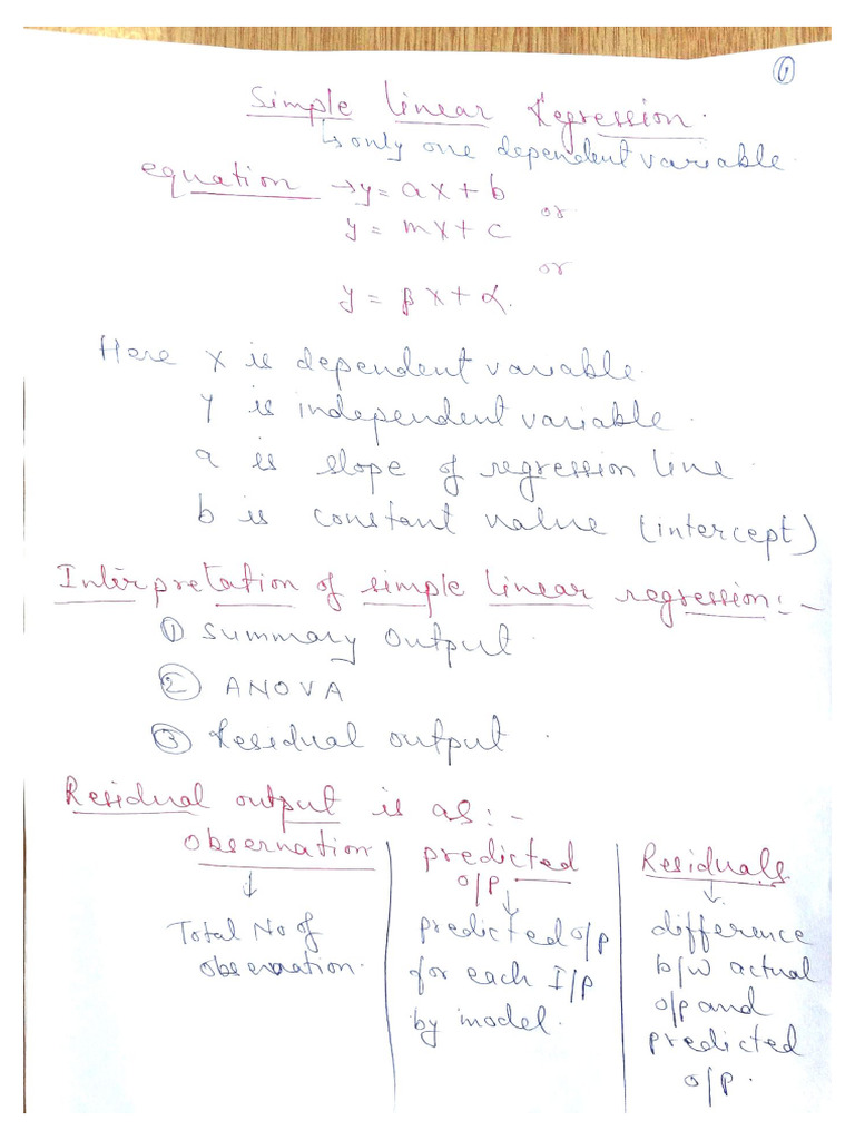 Linear Regression | PDF