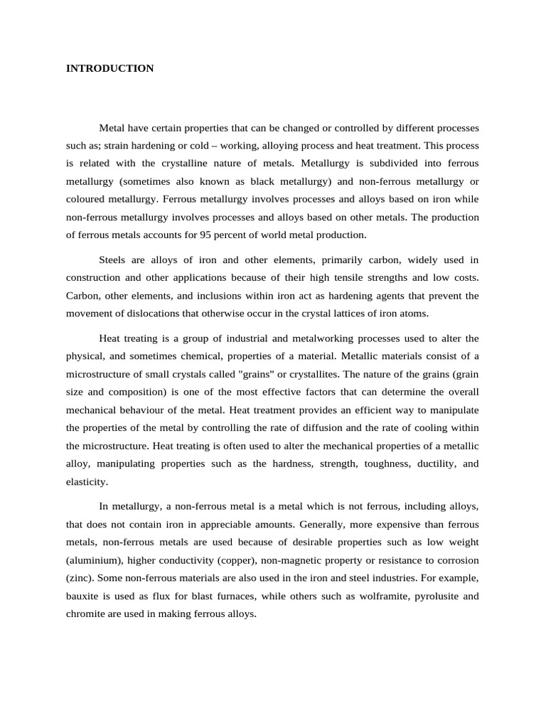 Intro List of Figures Lab Material (Exp 2) | PDF | Heat Treating | Alloy