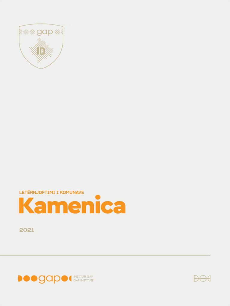 Letërnjoftimi I Komunës Së Kamenicës - 2021 | PDF