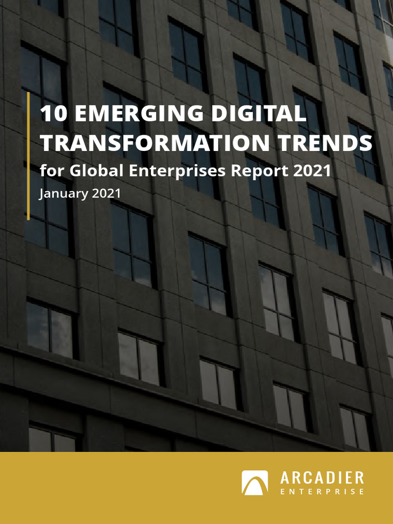 Data Science School 10 Emerging Digital Transformation Trends Pdf E