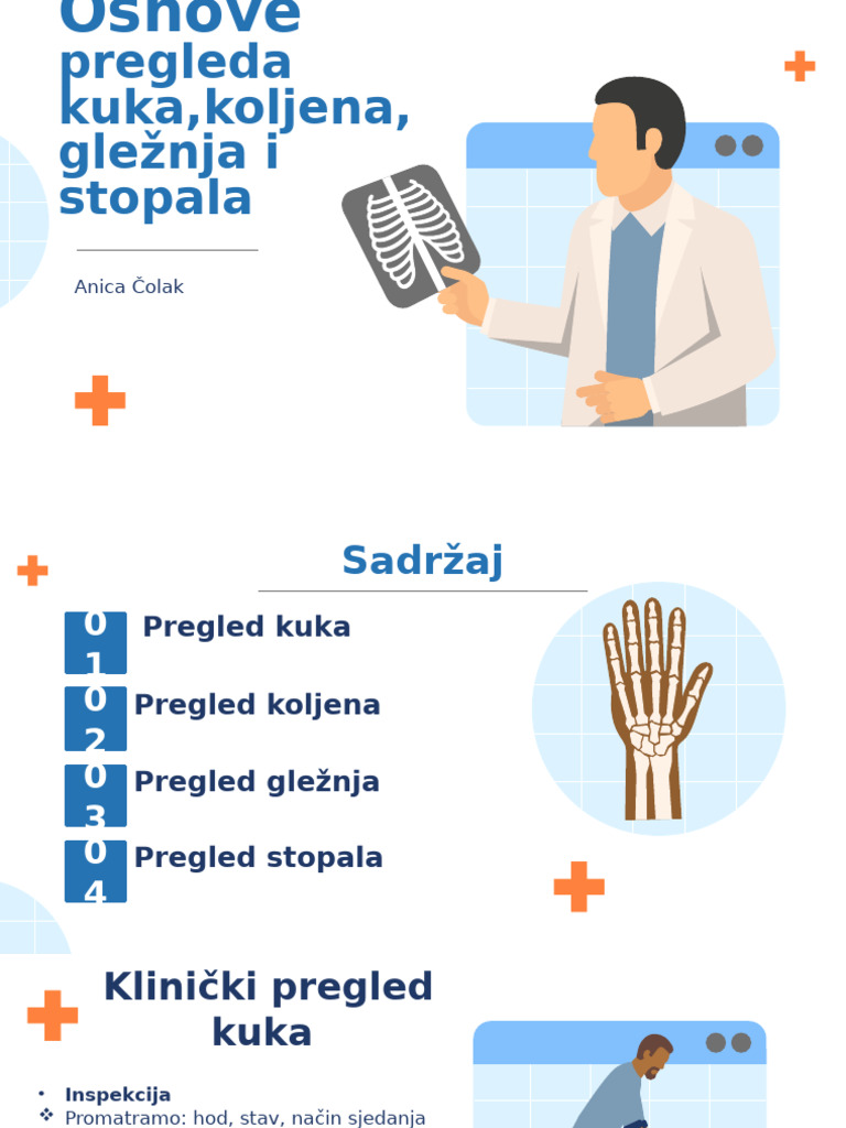 Klinički Pregled Kuka, Koljena, Gležnja I Stopala | PDF