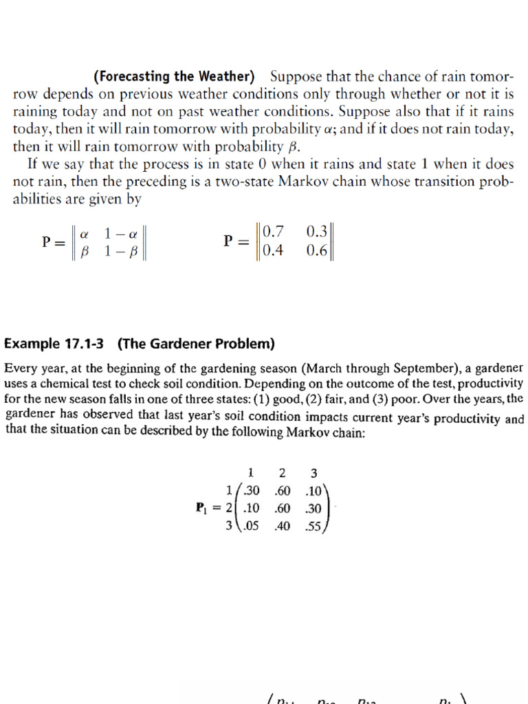 Markov Chain | PDF