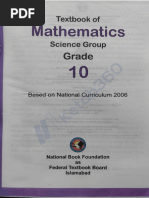 Math Grade 11 FBISE NBF 2024 | PDF