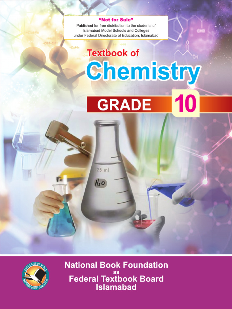 Federal Board Chemistry Grade 10 - 2024 Complete Book | PDF