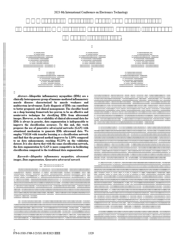 GAN-based Medical Image Augmentation For Improving CNN Performance in ...