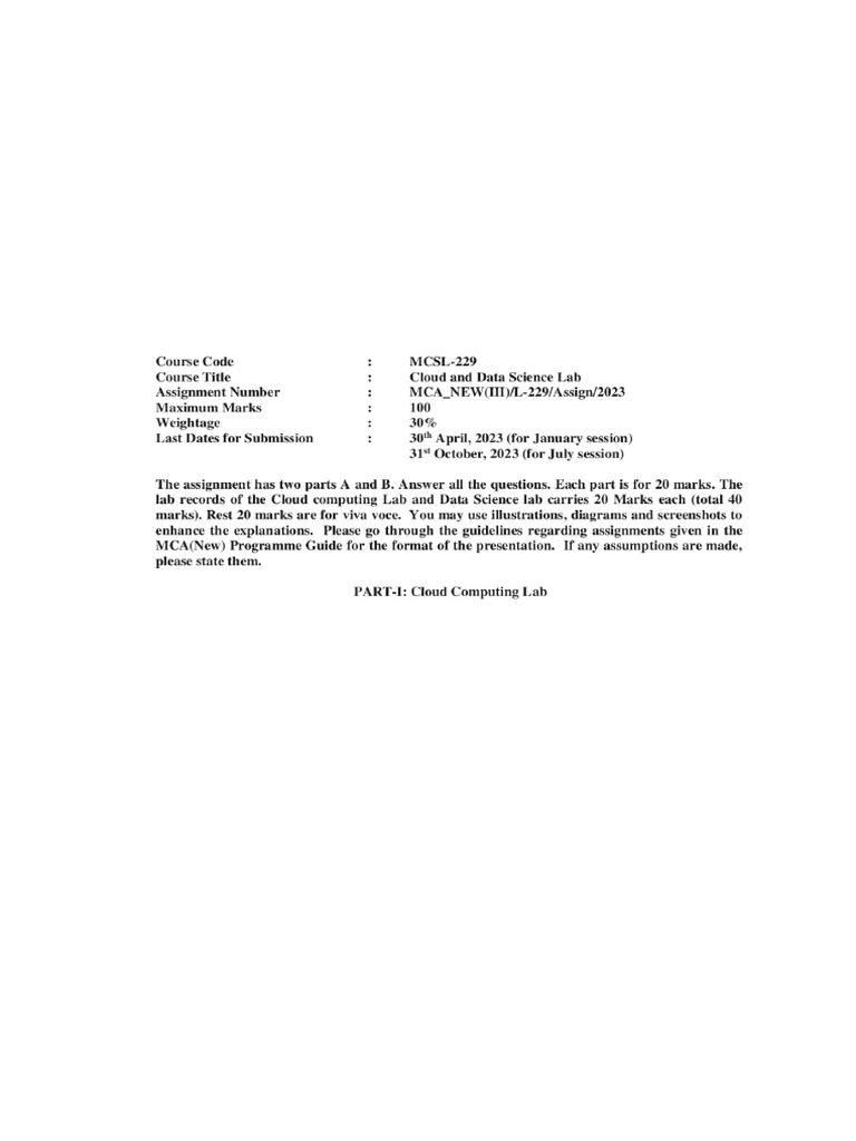 MCSL-229 | PDF | Computing | Software