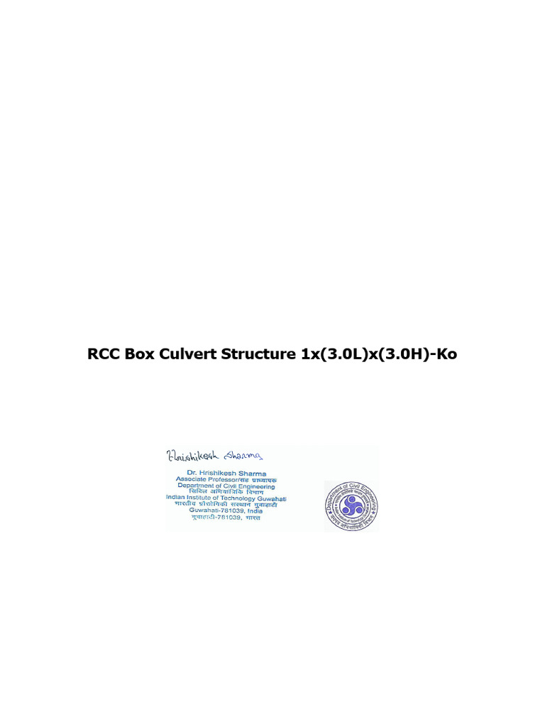 Design Box (3.0L)x(3.0H) - Ko | PDF | Stress (Mechanics) | Structural ...
