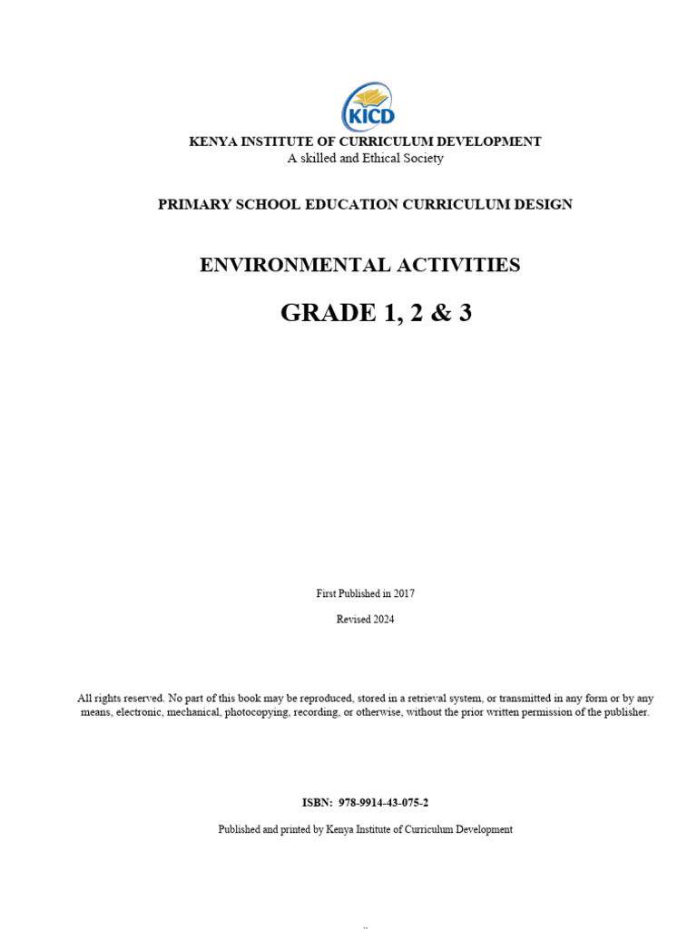 Grade 2 Environmental Activities | PDF | Learning | Curriculum