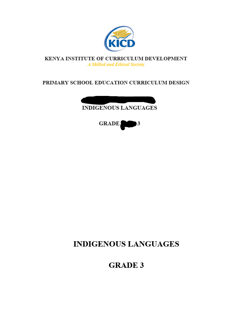 Grade 3 Indigenous Language Activities | PDF | Reading Comprehension ...