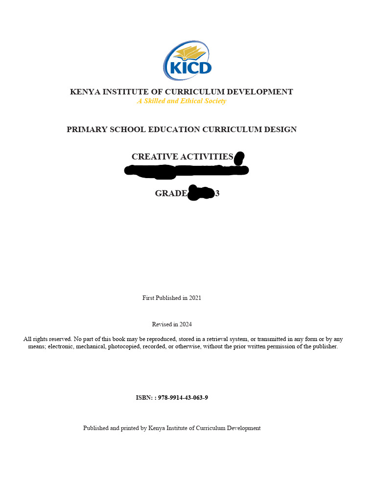 Grade 3 Creative Activities Curriculum | PDF | Learning | Weaving