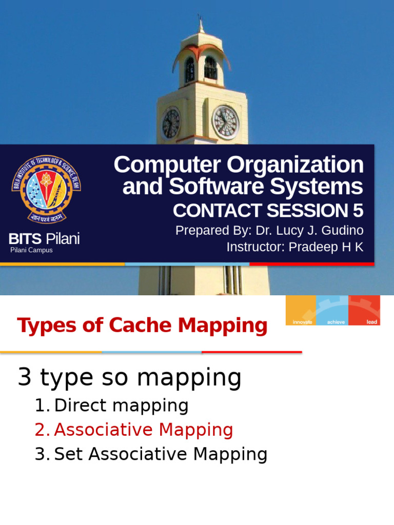 S1 Associative Mapping | PDF | Cpu Cache | Computer Science