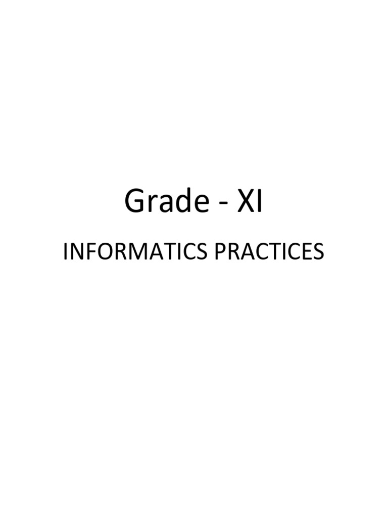 11_IP_Study_Material | PDF | Computer Data Storage | Software