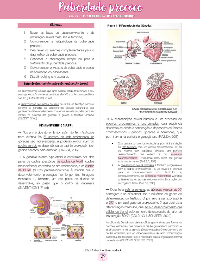 Puberdade Precoce: Fisiologia e Impactos | PDF | Puberdade | Hormônio ...