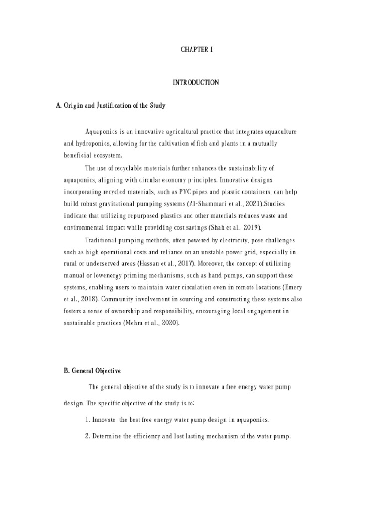 Chapter 1 Water Pump | PDF