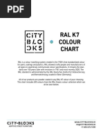 RAL Colour Chart PDF | PDF | Blue | Green
