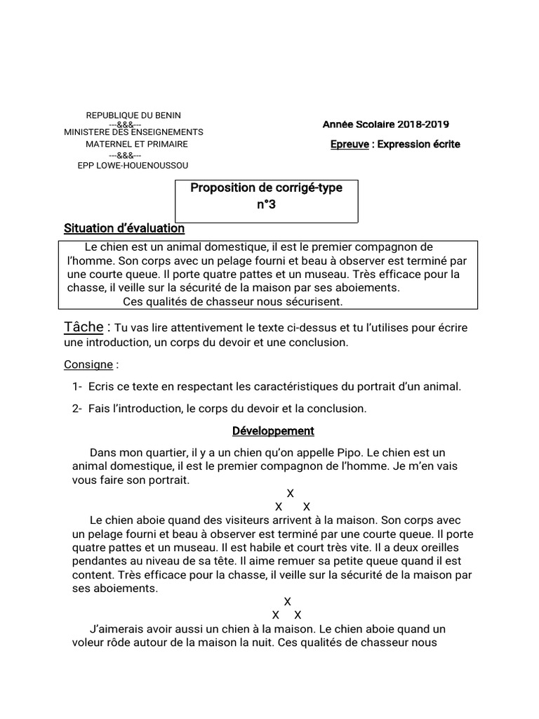 Portrait d'un chien : Pipo, gardien fidèle | PDF