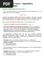 09 - Equations Différentielles Version2 Bibmath | PDF