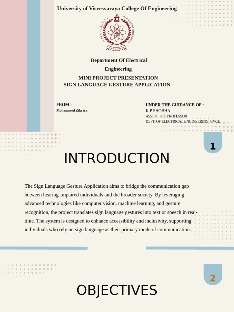 Sign Language Gesture App Project | PDF | Communication | Gesture