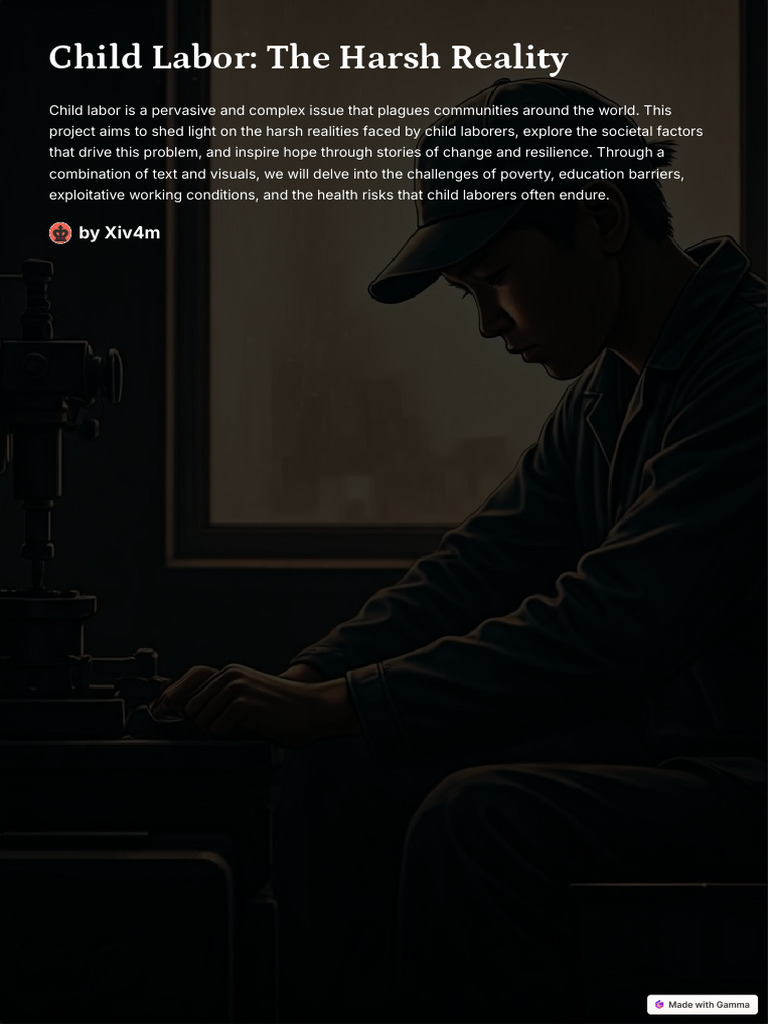 Understanding Child Labor's Impact | PDF | Occupational Safety And ...