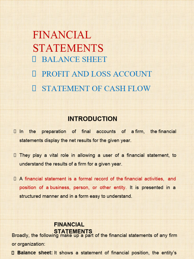 MODULE3_Financial_statements | PDF | Expense | Debits And Credits