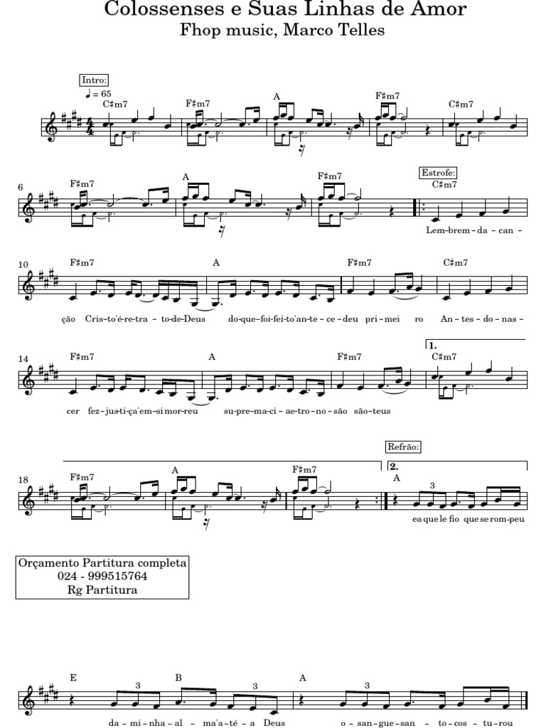 Colossenses e Suas Linhas de Amor Introduo | PDF