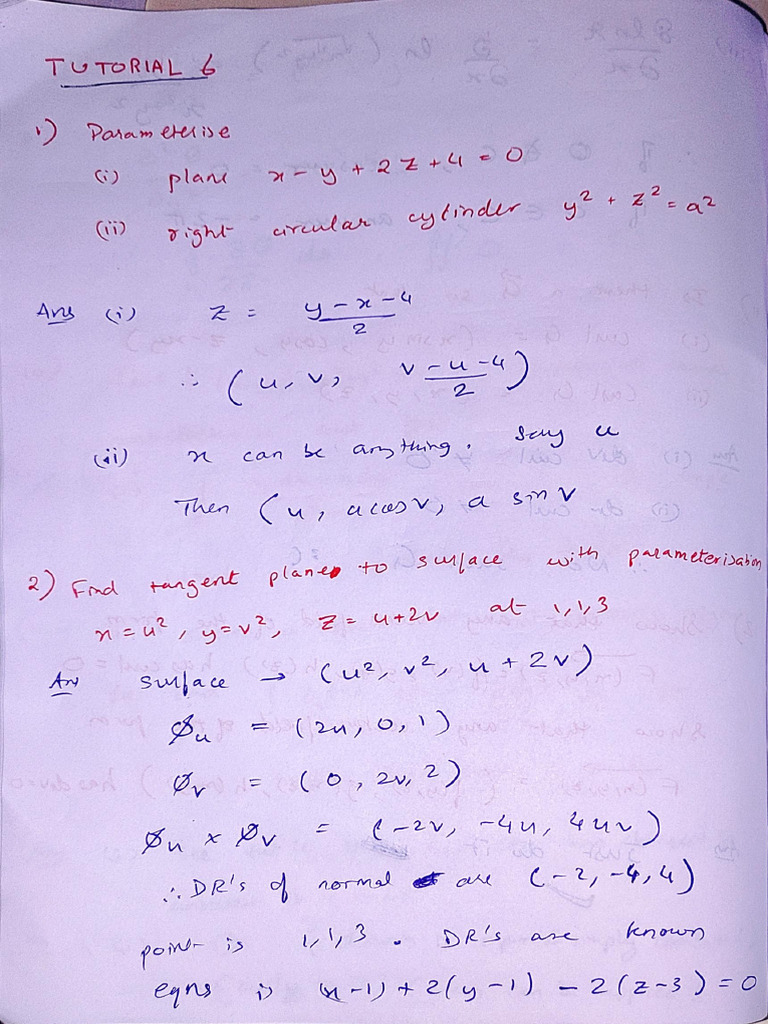 Tut 6 Ma111 Sol | PDF