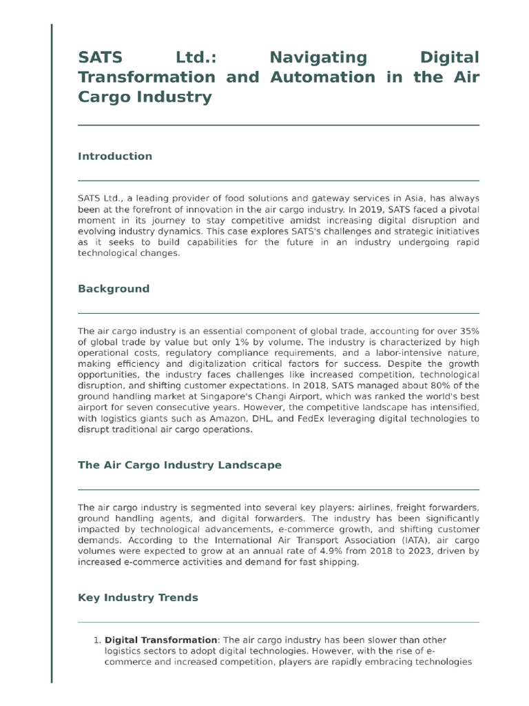 Sats Mini Case | PDF