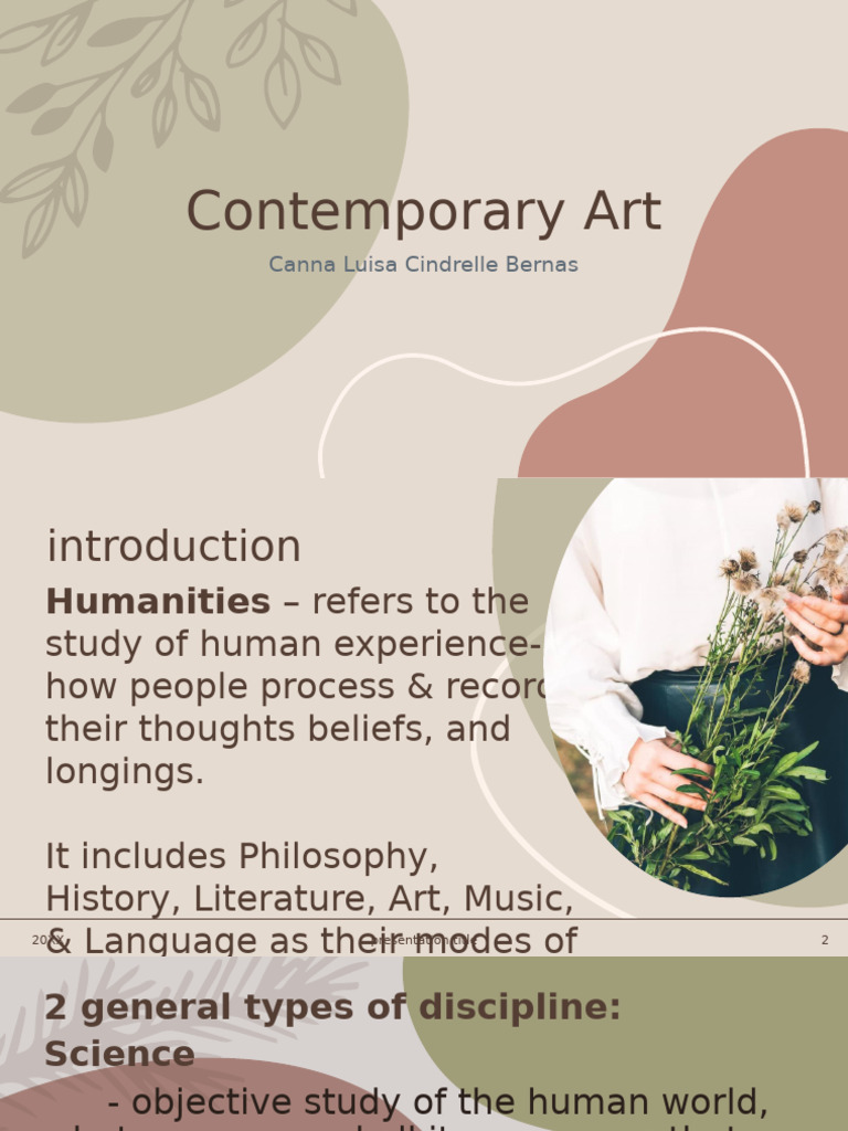 Contemporary Art Introduction | PDF | Humanities | Imagination