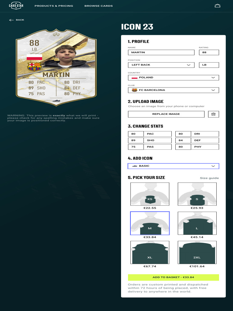 Create A Custom Football Card Card Star | PDF