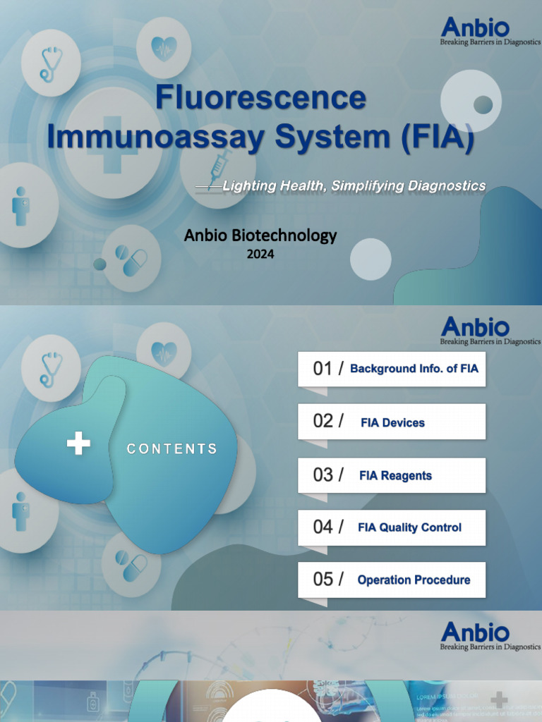 Anbio Biotechnology FIA System Series | PDF | Printer (Computing ...