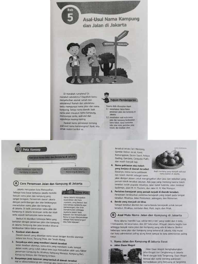 PLBJ kls 6_asal usul nama kampung dan jalan di Jakarta | PDF PLBJ kls 6_asal usul nama kampung dan jalan di Jakarta | PDF
