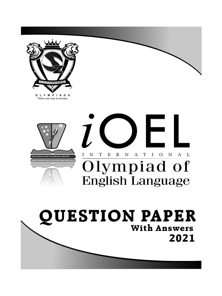 iOEL_Class_11_2021 | PDF | Verb | Adverb