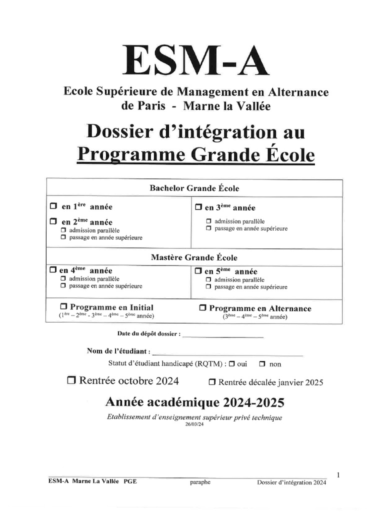 Rib Gescep Bnp Esma | PDF