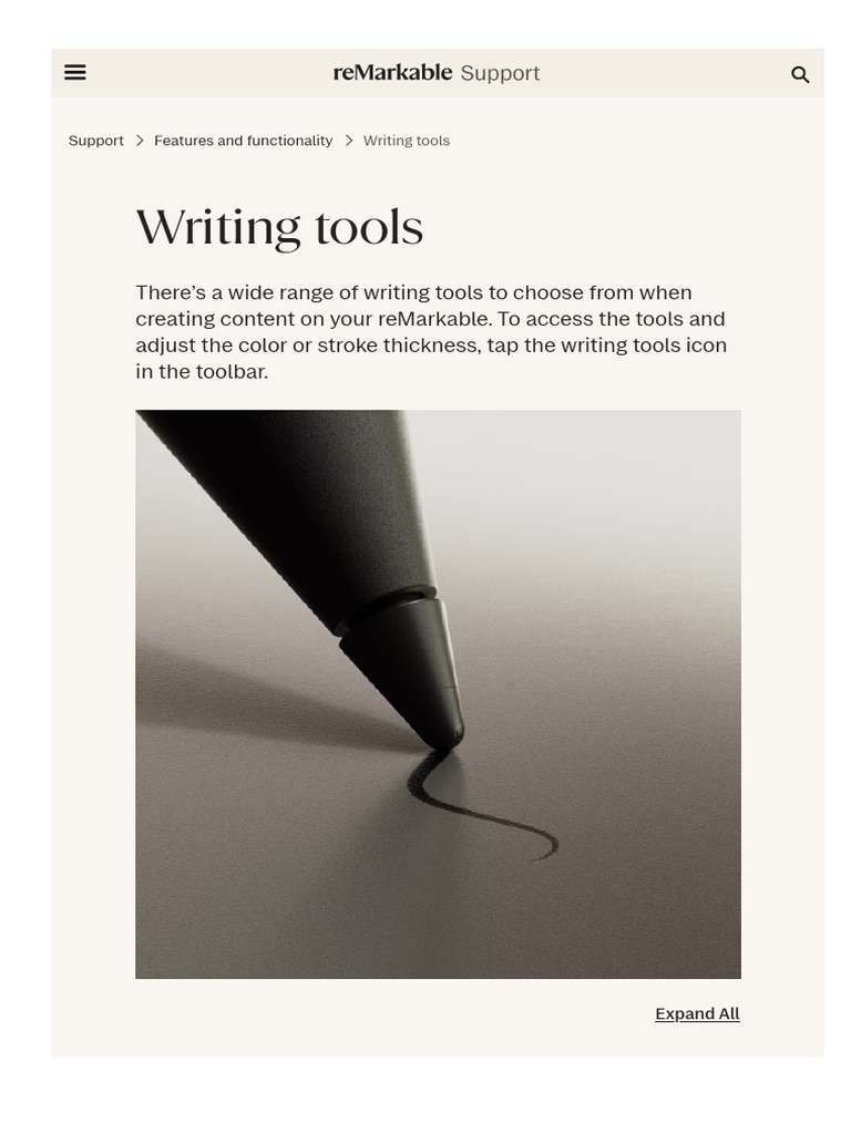 Remarkable Tools User Guide | PDF | Drawing