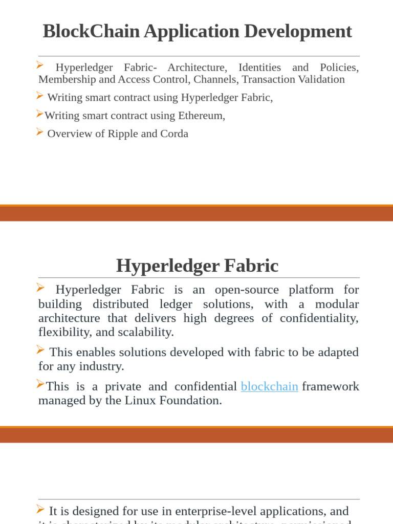 Dbatu University Blockchain Technology Notes BCT 5th Unit | PDF ...