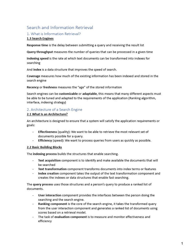 Information Retrieval | PDF | Search Engine Indexing | World Wide Web
