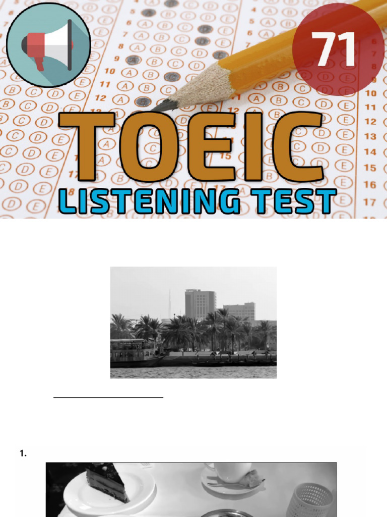TOEIC-71 | PDF
