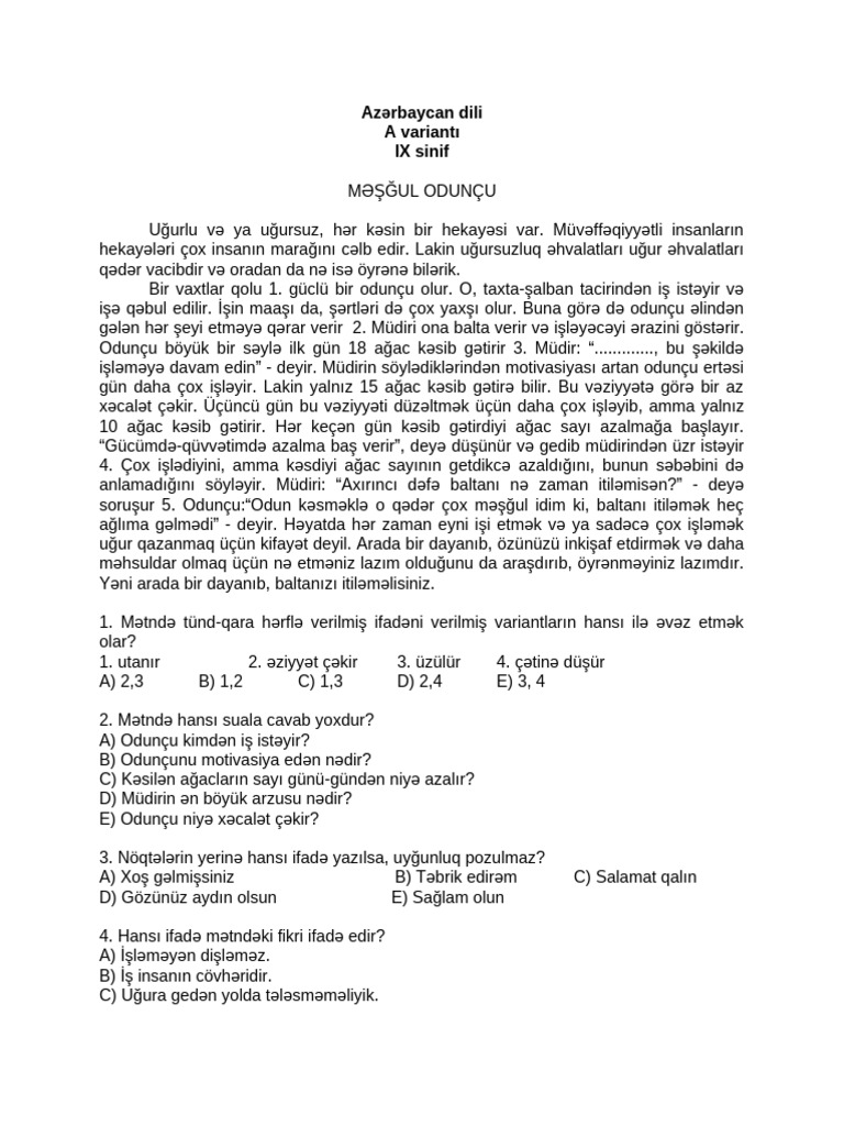 IX - Variant A | PDF