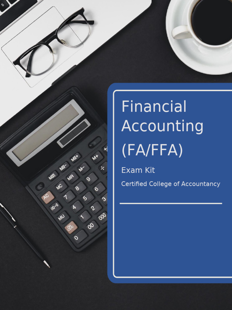 CCA FA Kit-Final - 1 | PDF | Debits And Credits | International ...