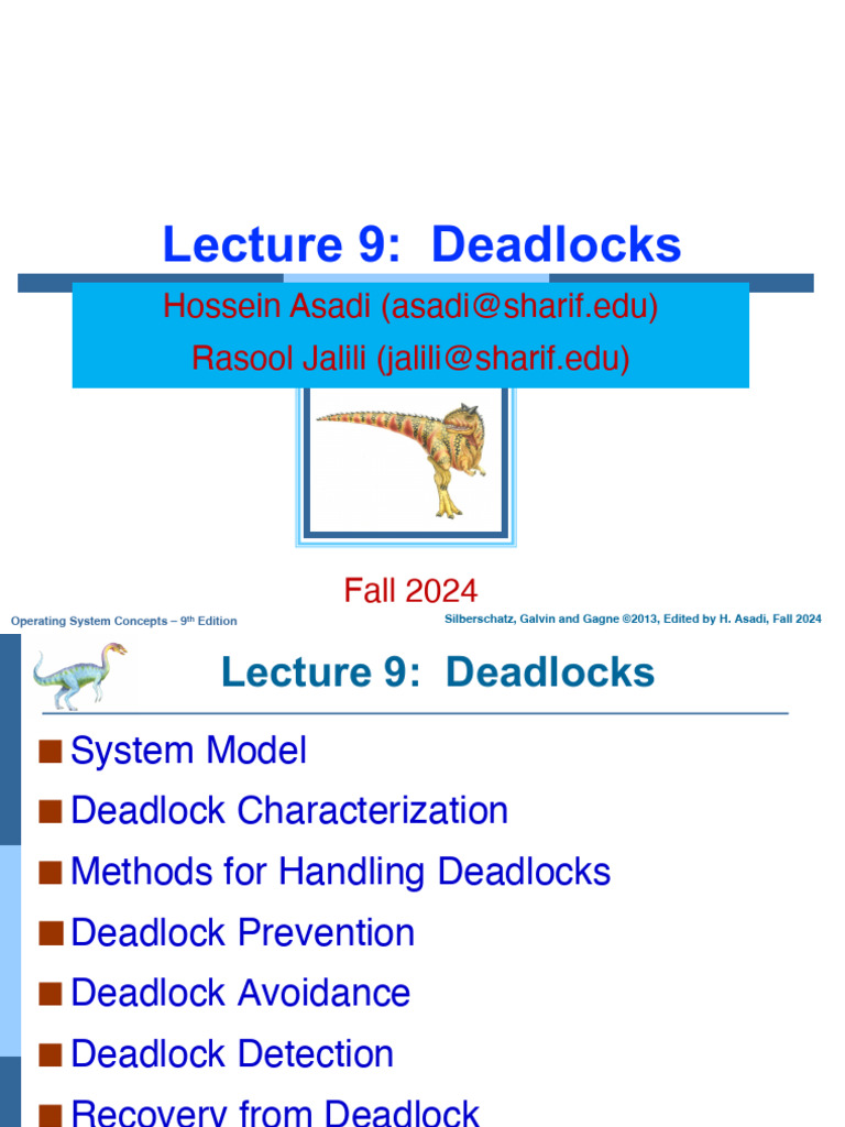 ch9-deadlocks | PDF | Process (Computing) | Operating System ch9-deadlocks | PDF | Process (Computing) | Operating System