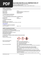 FISPQ Sabonete Spray Scott 400ml | PDF | Primeiros socorros | Queimadura