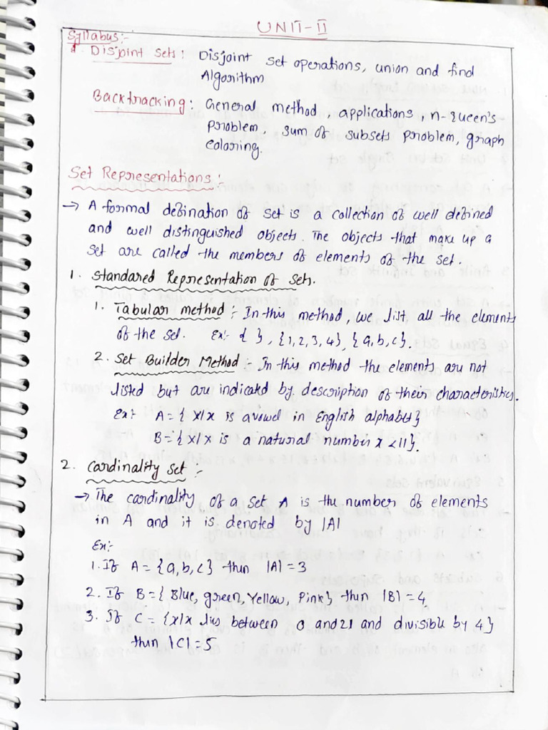 Daa Notes Unit - 2 | PDF