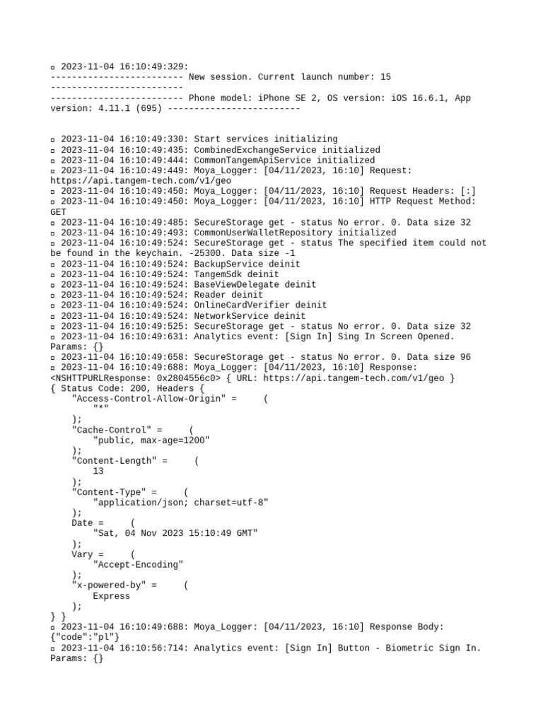 Scan Logs | PDF | Ios | Software