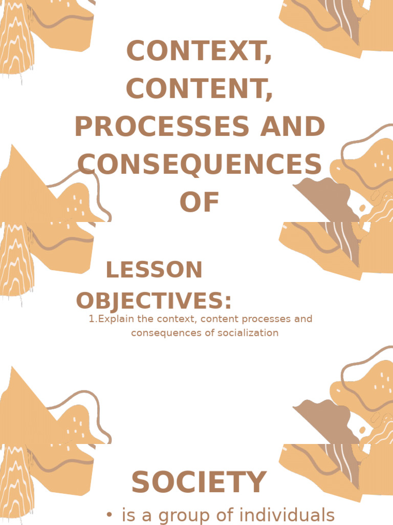 q3 Ucsp Lesson 3 | PDF | Socialization | Behavioural Sciences