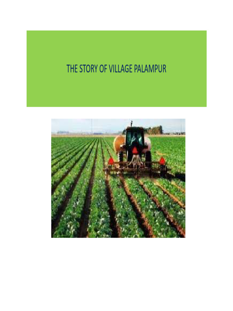 The Story of Village Palampur - Economics - Class-Ix | PDF