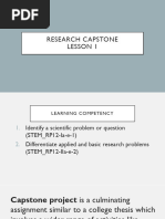 Capstone Project: Senior High School | PDF | Learning | Hypothesis