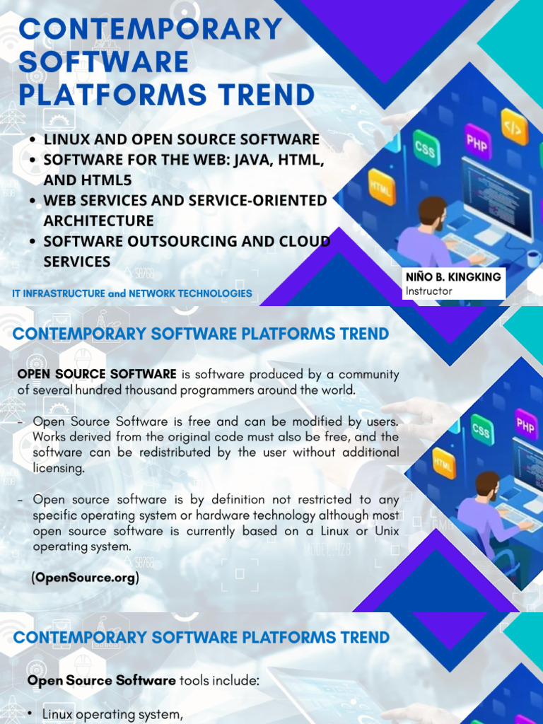 Contemporary Software Platforms Trend | PDF