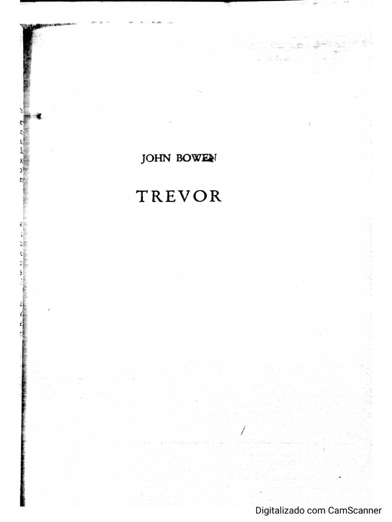 Trevor - John Bowen | PDF