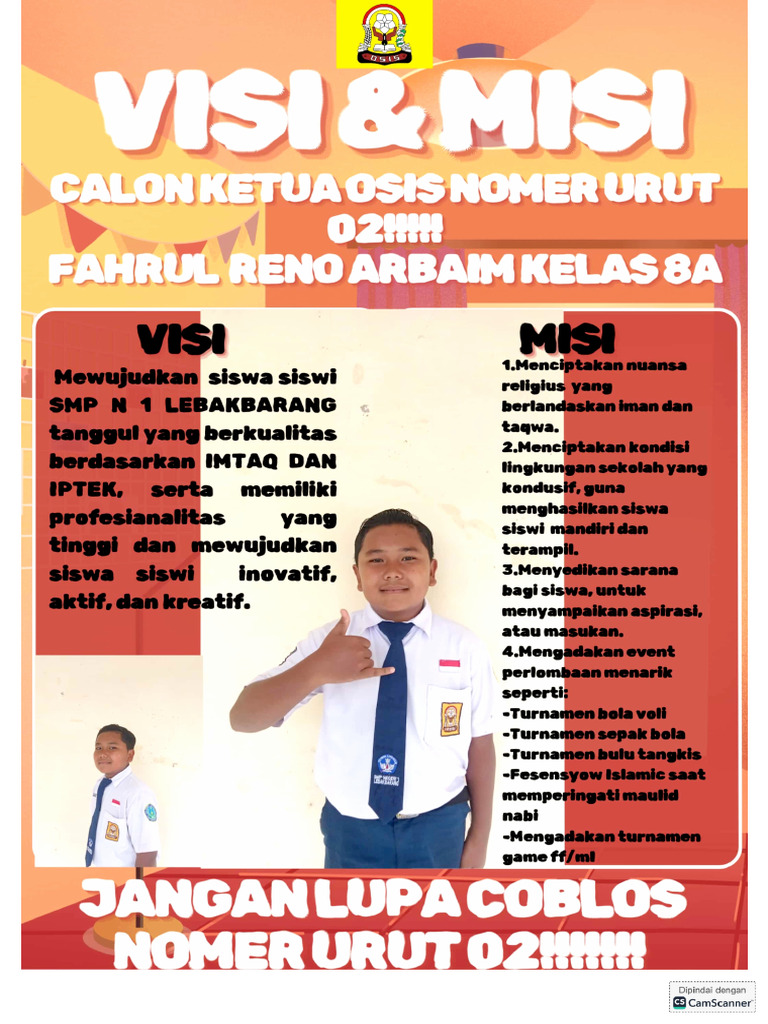 Visi. misi fahrul | PDF